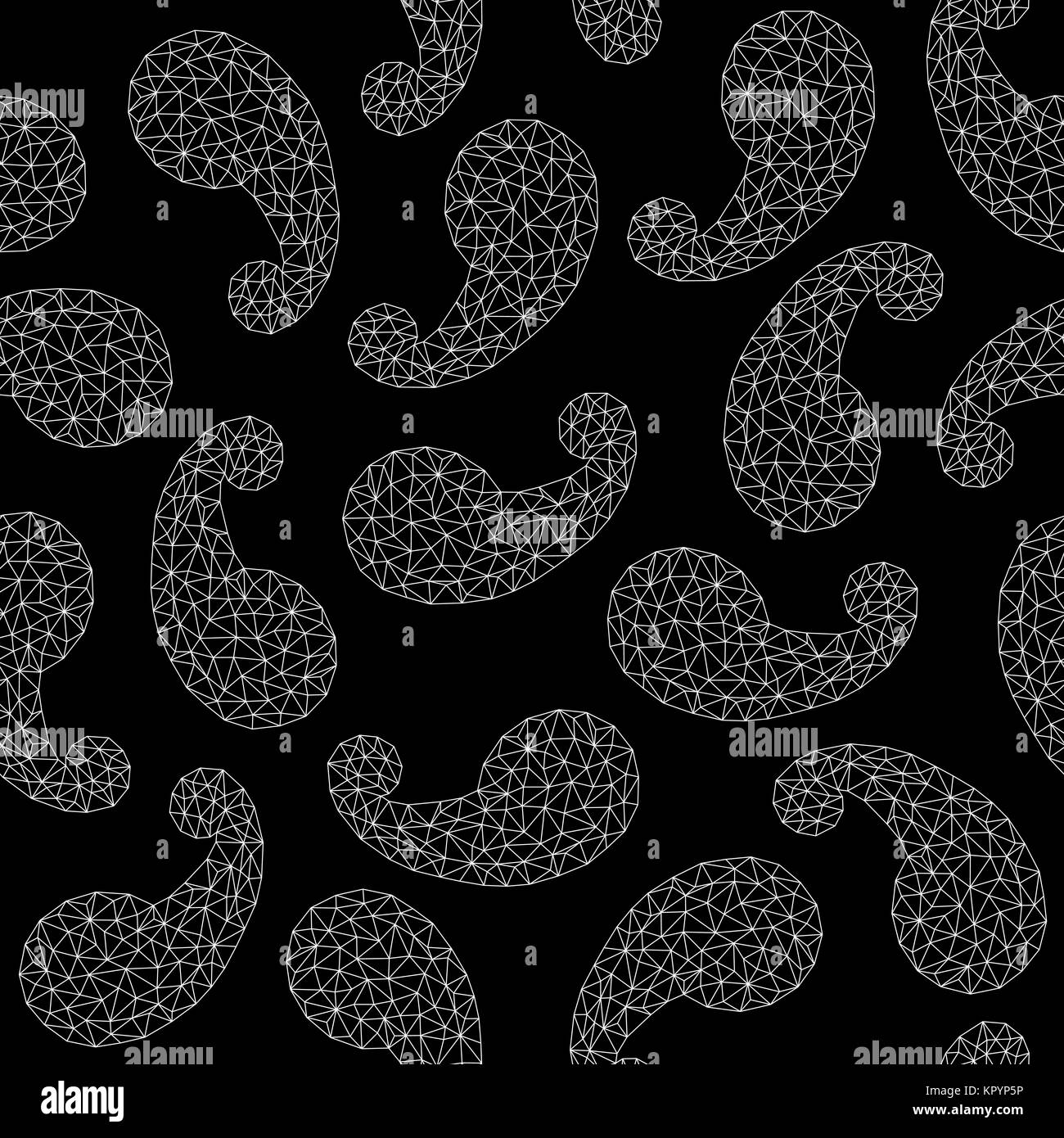 Seamless pattern made triangles Stock Vector Images - Alamy