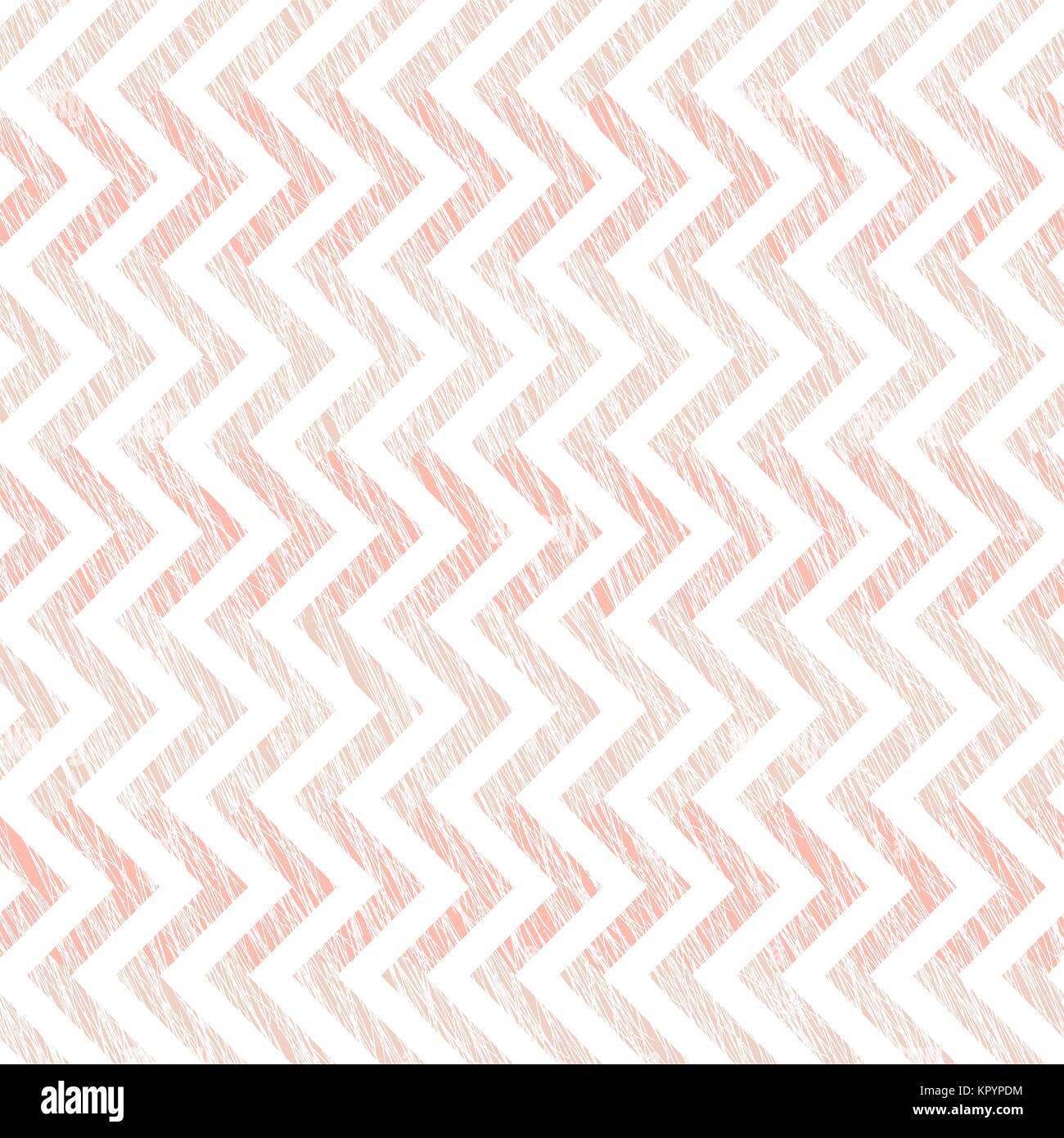Pink scratched waves. Seamless pattern. Abstract. Simple wavy ...