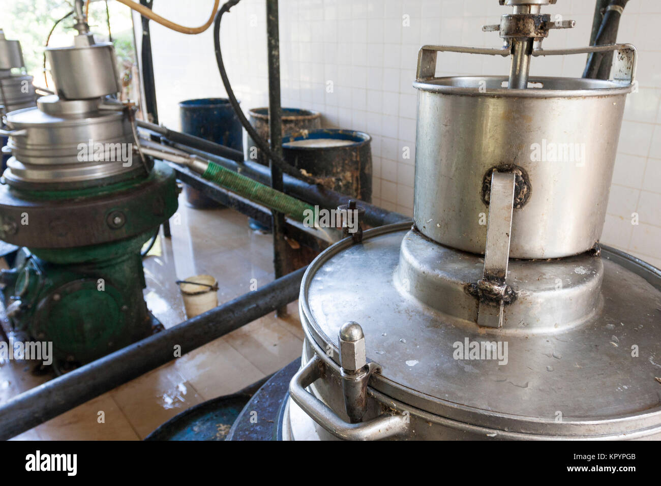 Coagulation Of Rubber Latex High Resolution Stock Photography and ...