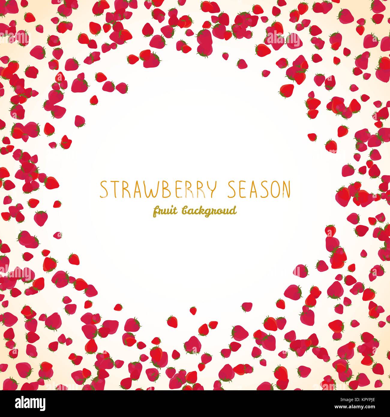 Hand picking strawberry Stock Vector Images - Alamy