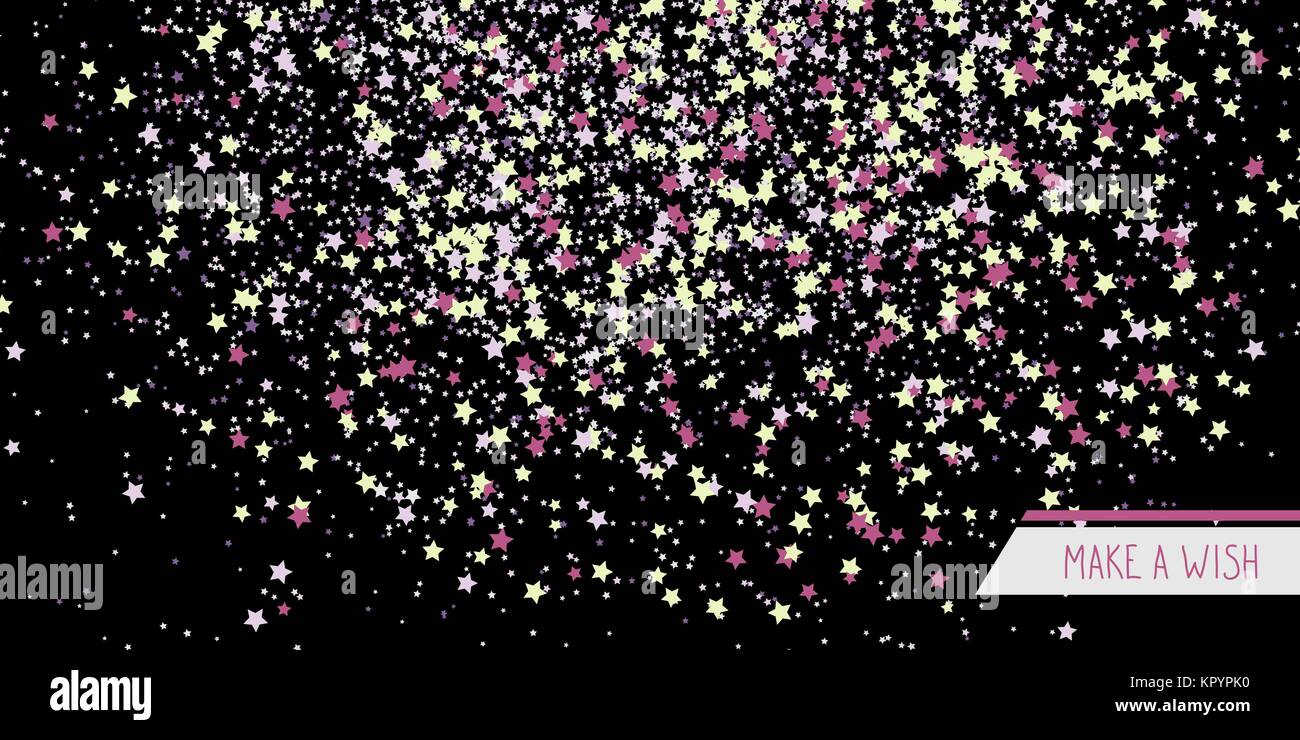 Scattered small stars Stock Vector Images - Alamy