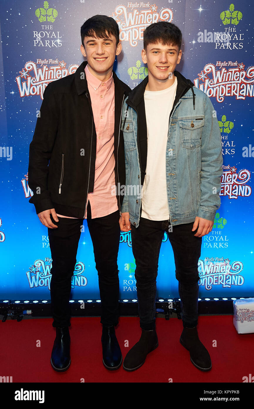 Celebrities on the red carpet for the VIP launch of Hyde Park Winter ...