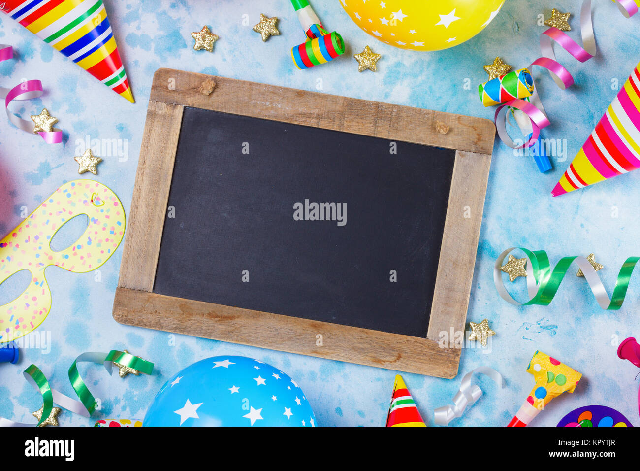Bright colorful carnival or party scene Stock Photo - Alamy