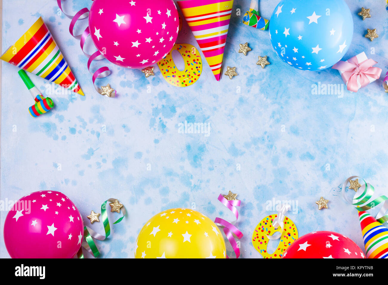 Bright colorful carnival or party scene Stock Photo - Alamy