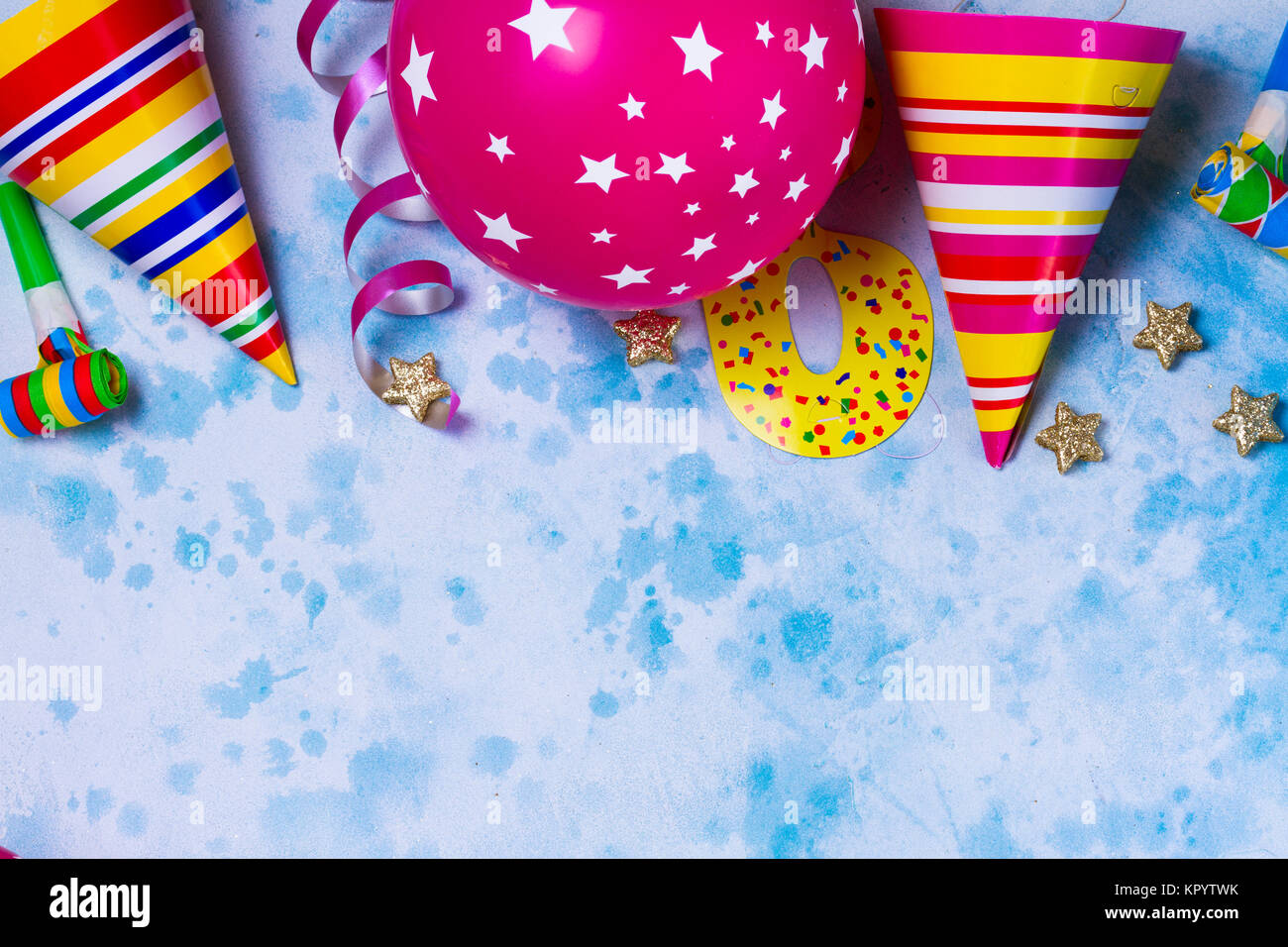Bright colorful carnival or party scene Stock Photo - Alamy