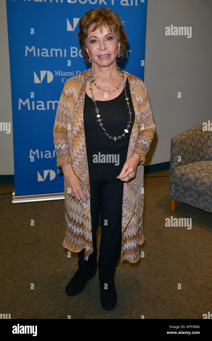 The 2017 Miami Book Fair - Day 4 Featuring: Isabel Allende Where: Miami ...