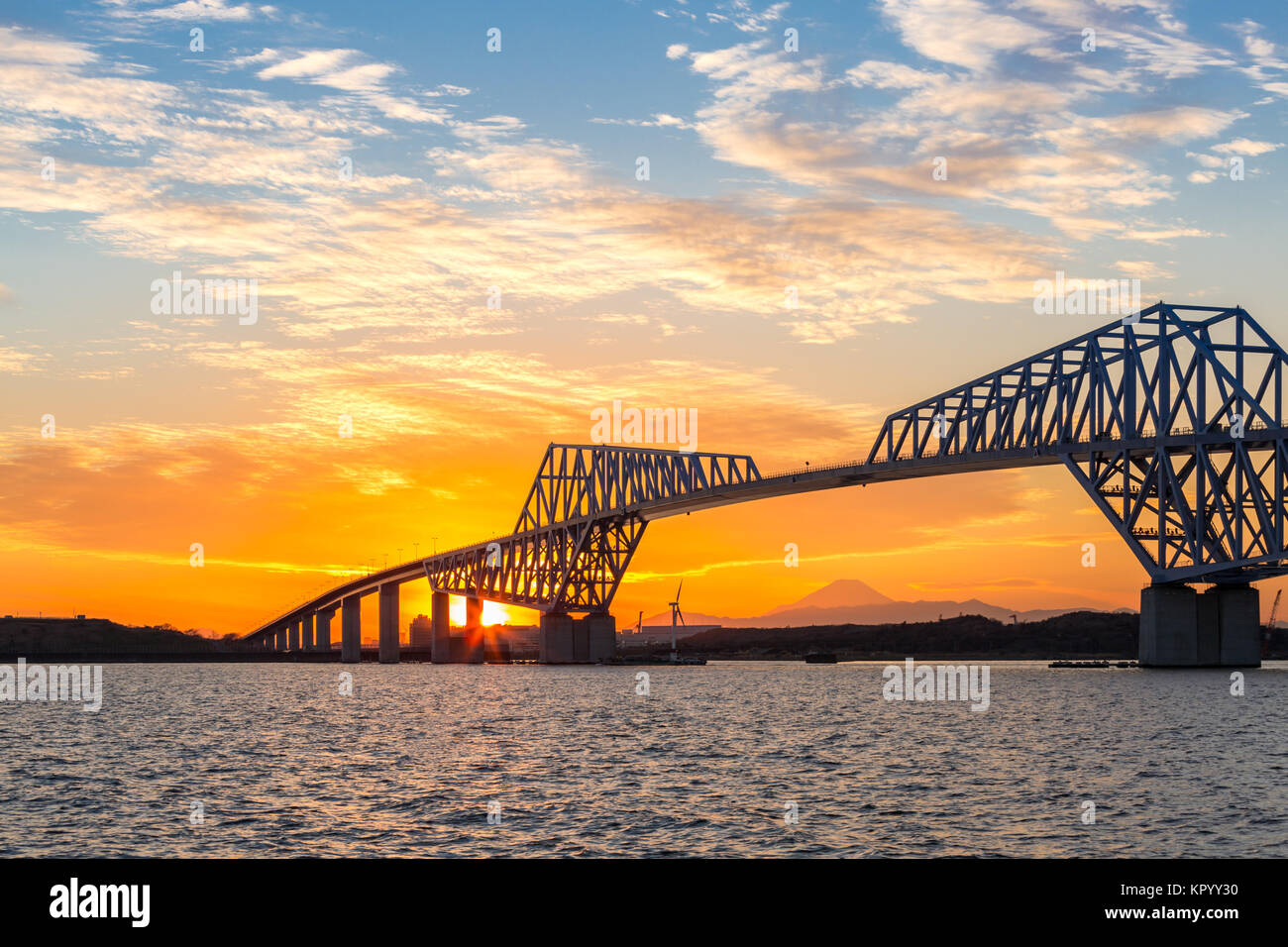 Tokyo Gate Bridge Stock Photo - Alamy