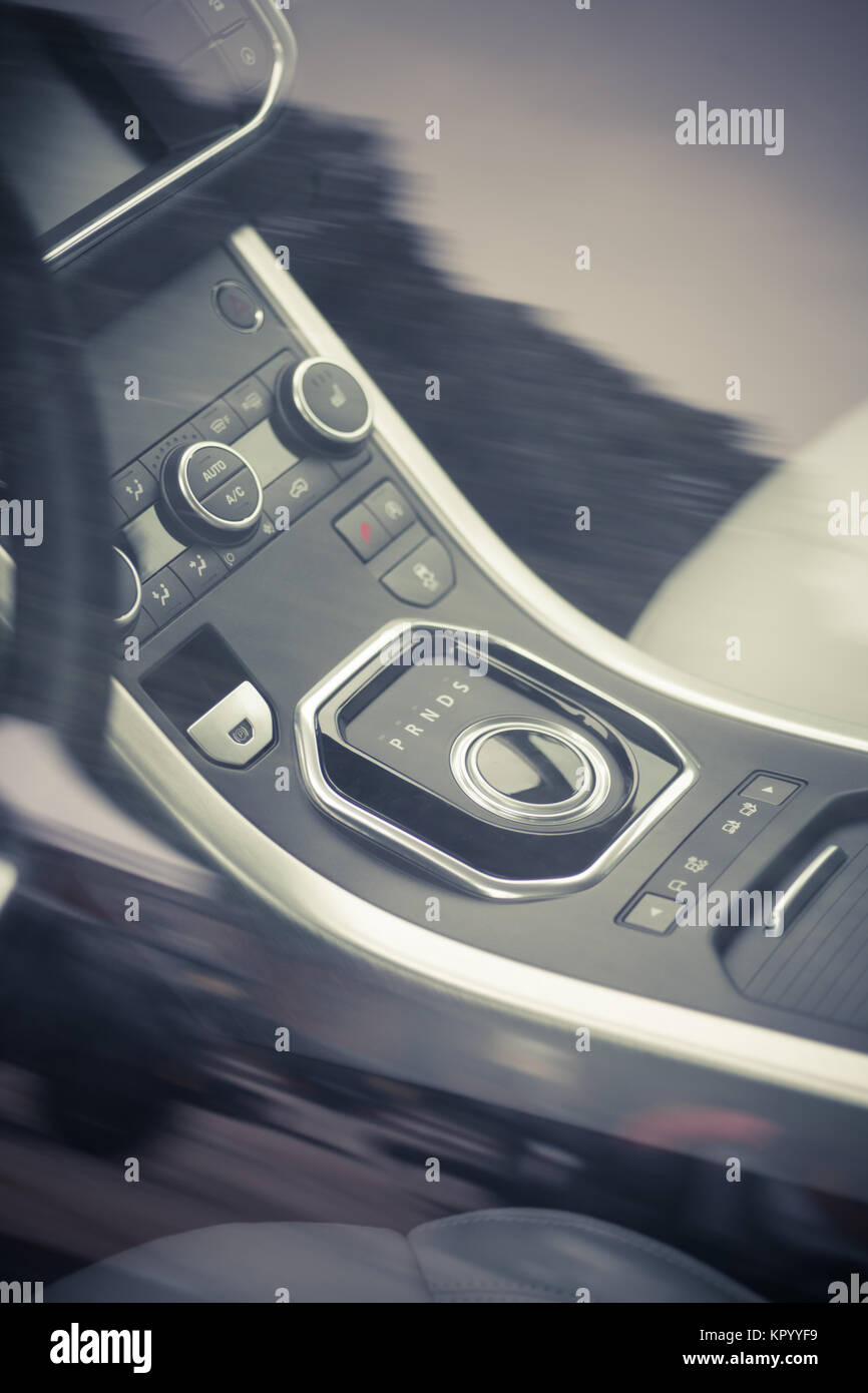 Car gear stick Stock Photo - Alamy