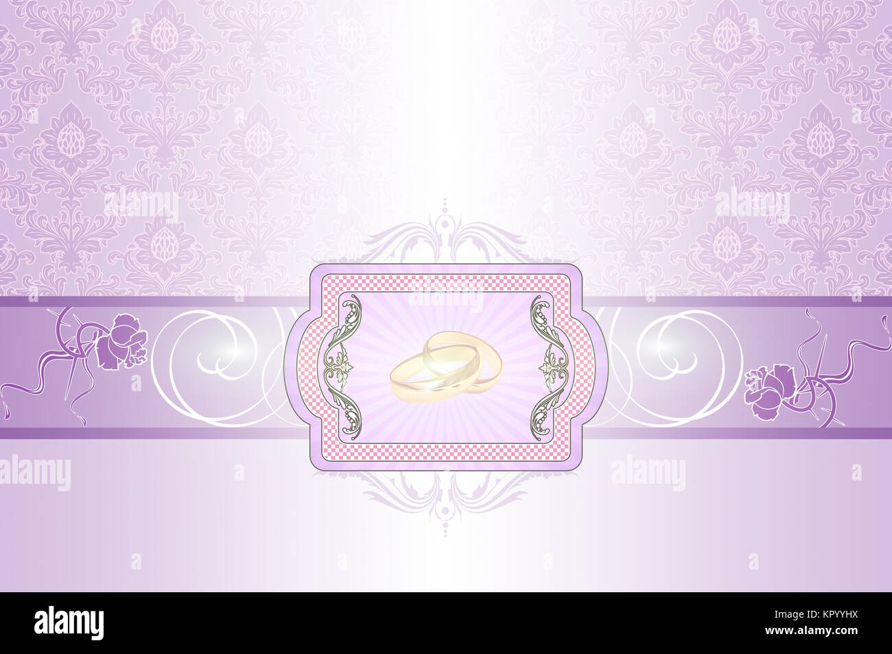 Elegant Purple Wedding Background