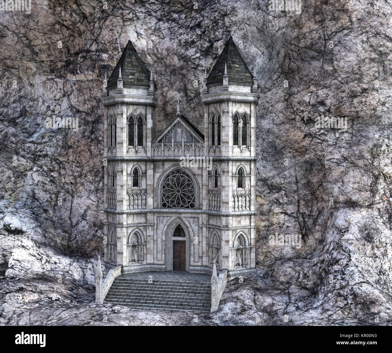 church in the rock Stock Photo - Alamy