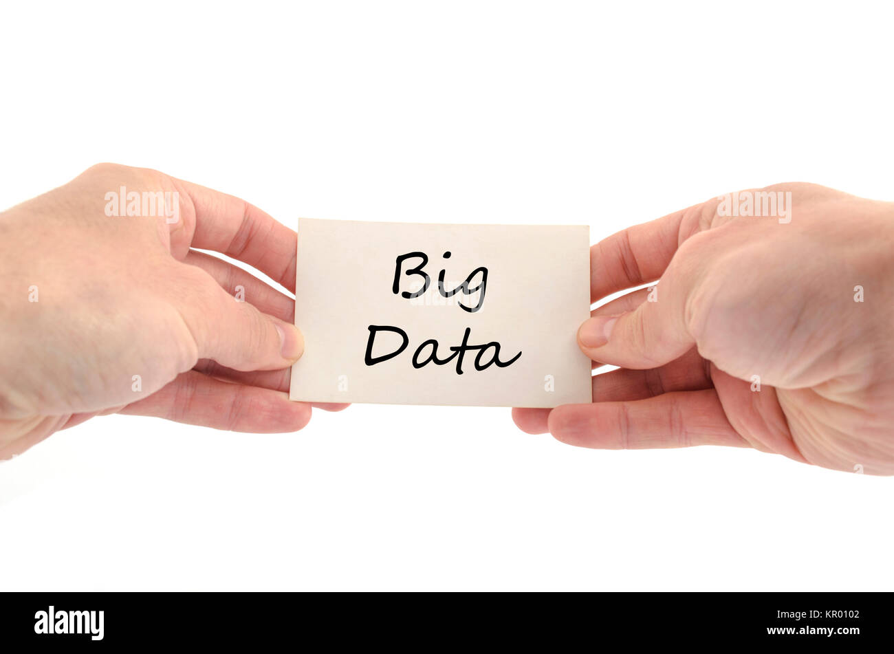 Big data text concept Stock Photo - Alamy
