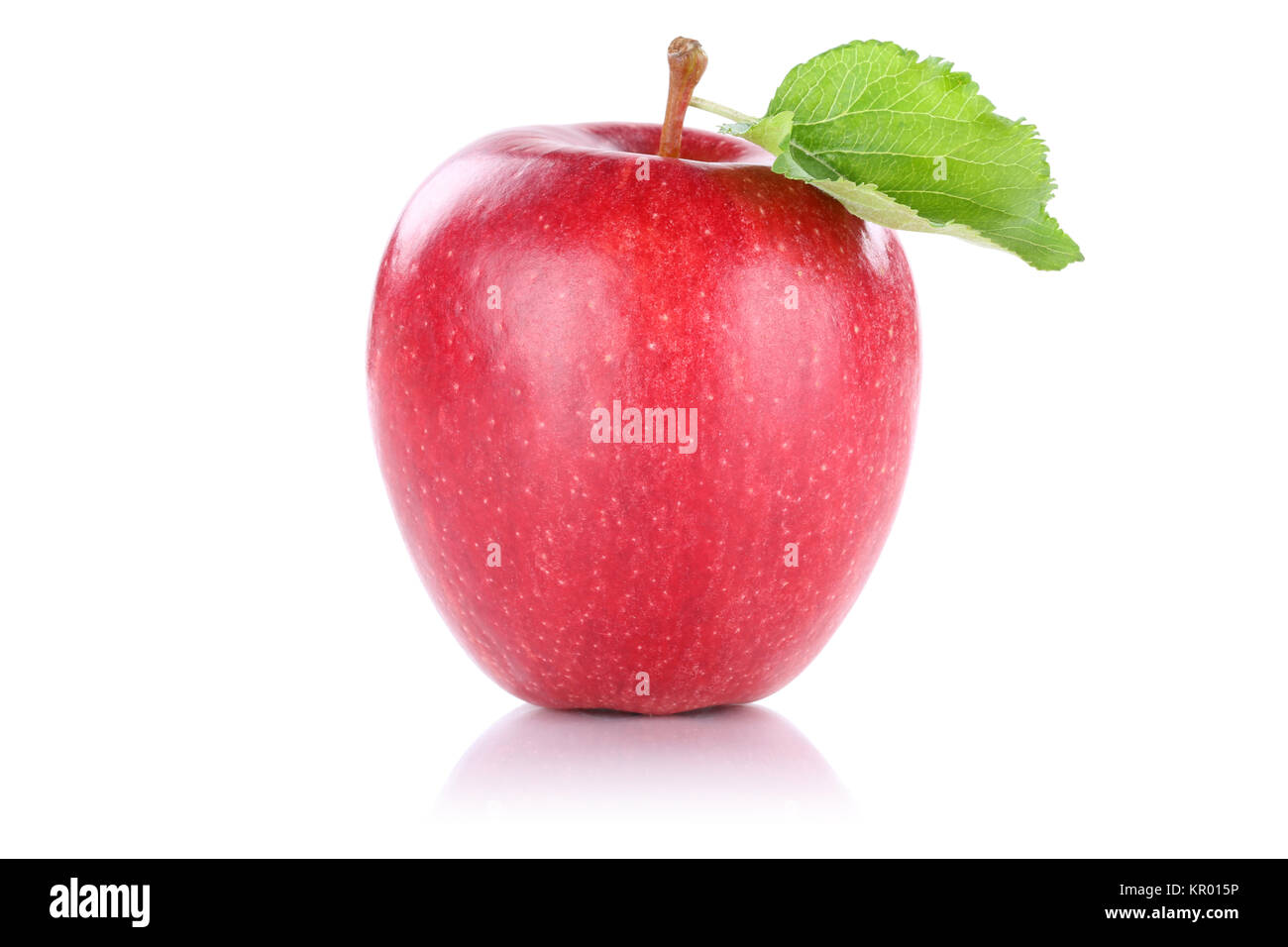isolated apple fruit fruit red cutout cutouts cut Stock Photo - Alamy