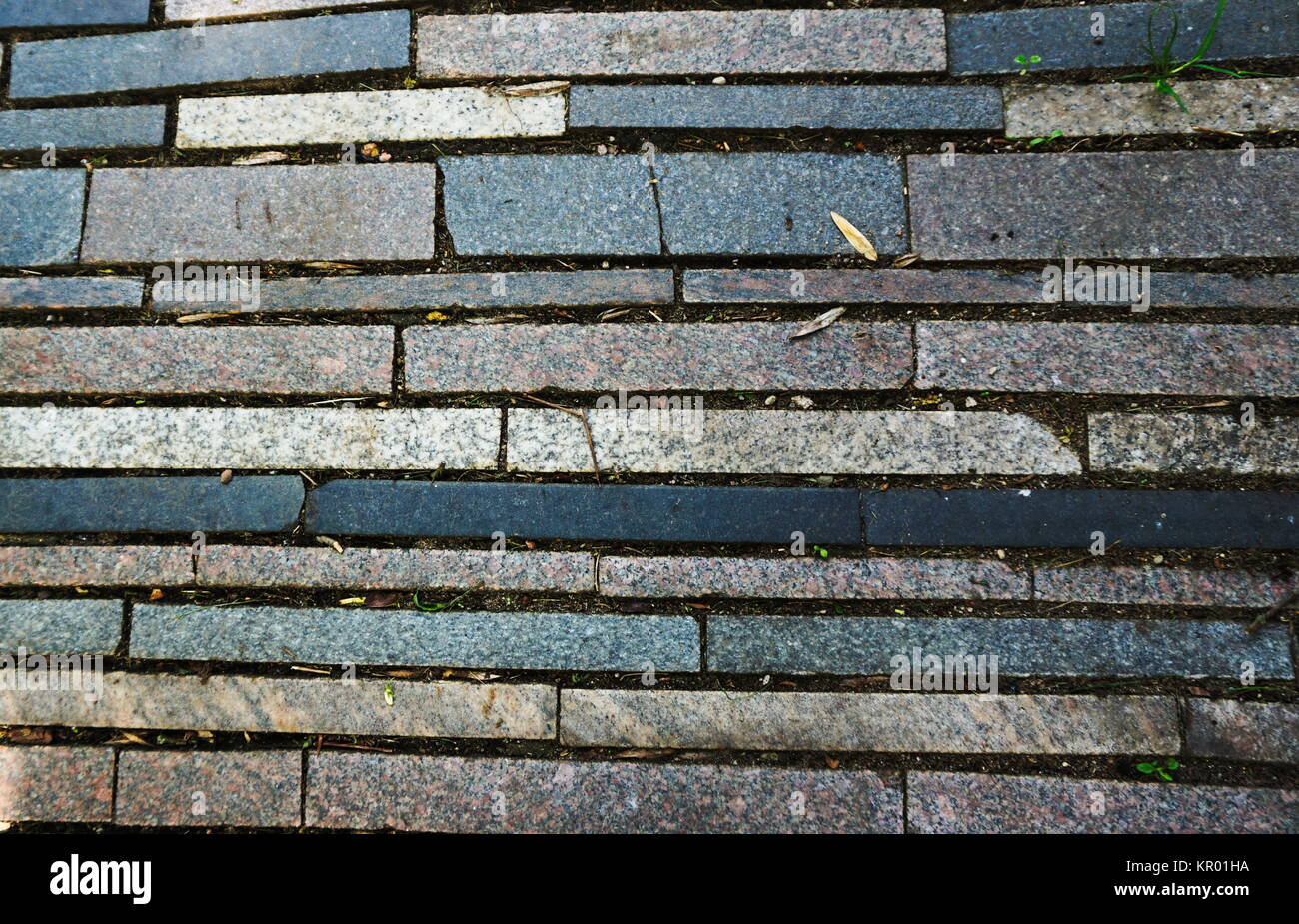 different colored pavement stones Stock Photo - Alamy