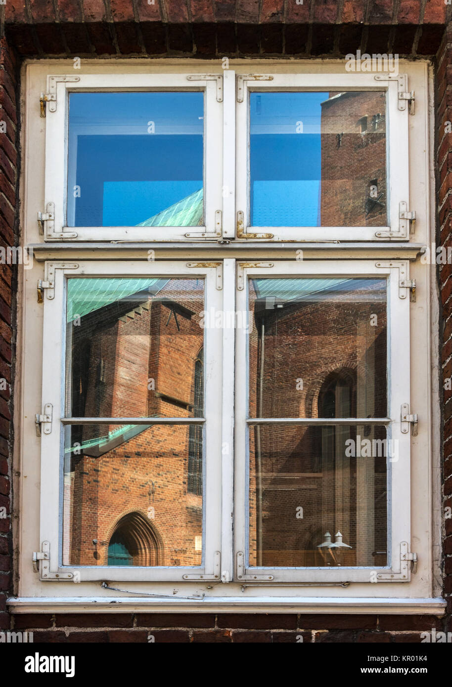reflection in window Stock Photo - Alamy