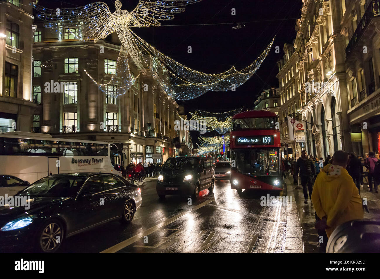 Regent st lights hi-res stock photography and images - Alamy