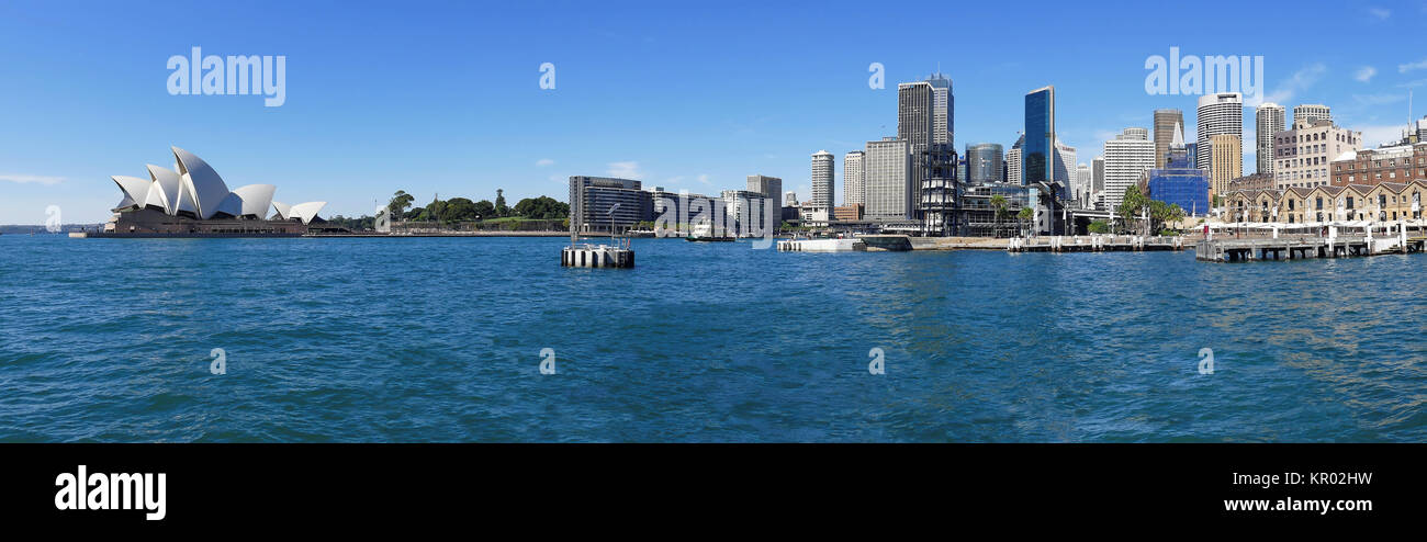 Opera House, Circular Quay, The Rocks Stock Photo - Alamy