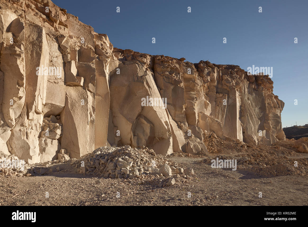 Sillar Stone Quarry in Arequipa Peru Stock Photo - Alamy