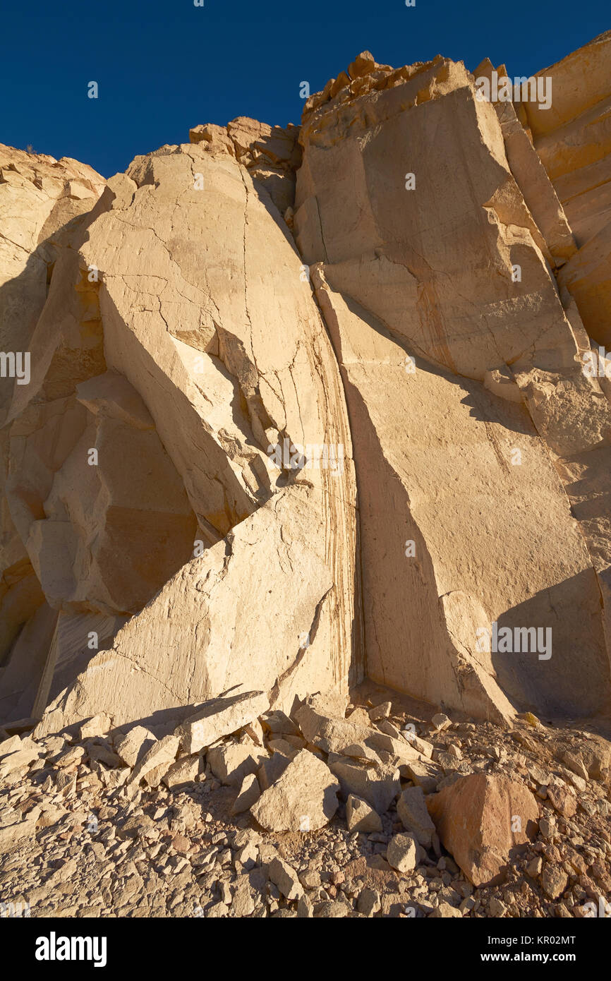 Sillar Stone Quarry in Arequipa Peru Stock Photo - Alamy