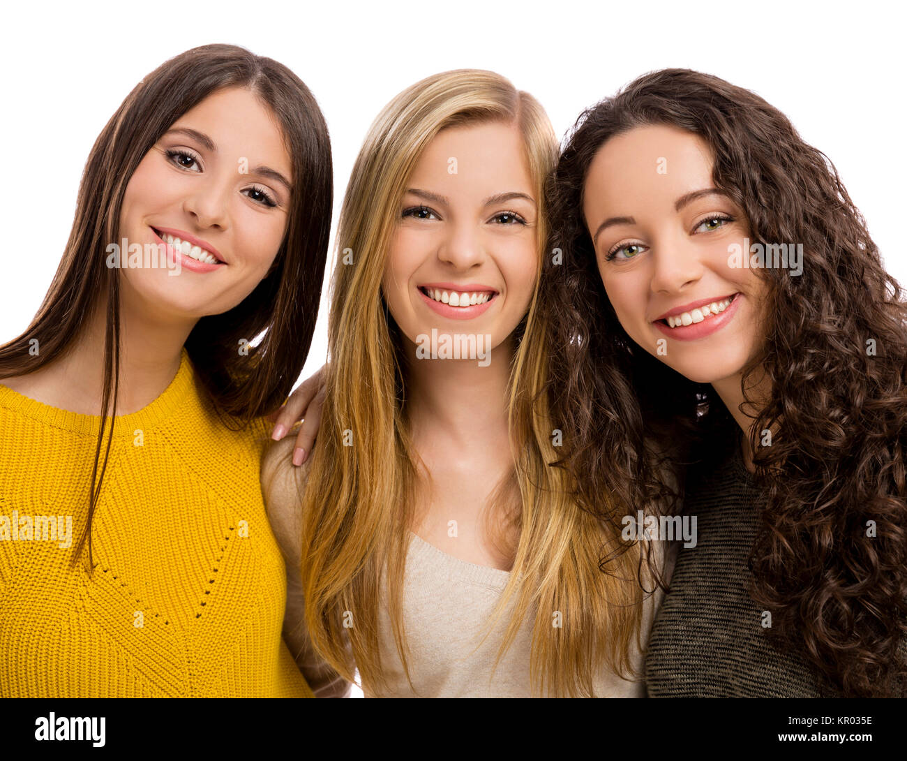 Happy best friends Stock Photo - Alamy