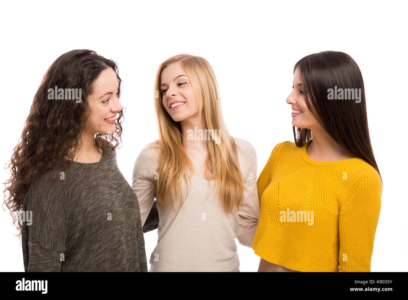Teenage friend talking Stock Photo - Alamy