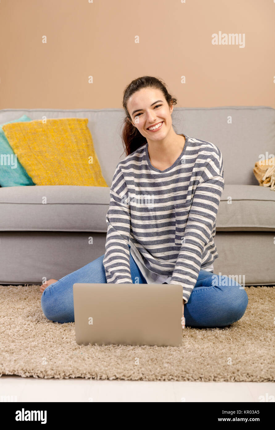 Working at home Stock Photo - Alamy