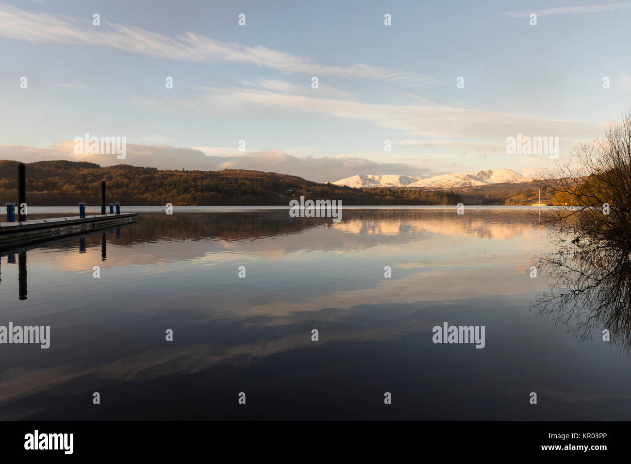 Lake Windermere Winter 2017 Stock Photo - Alamy