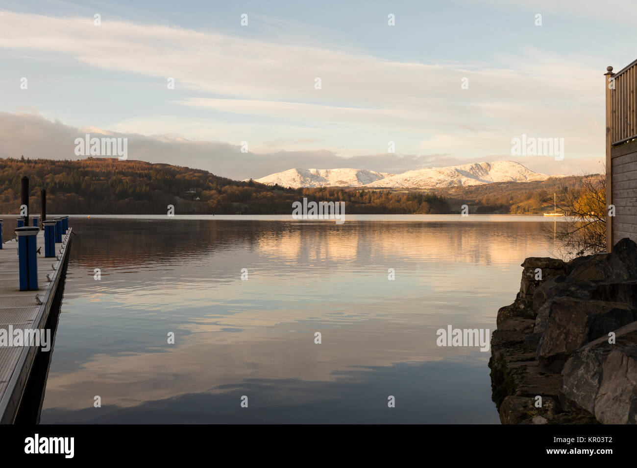 Lake Windermere Winter 2017 Stock Photo - Alamy