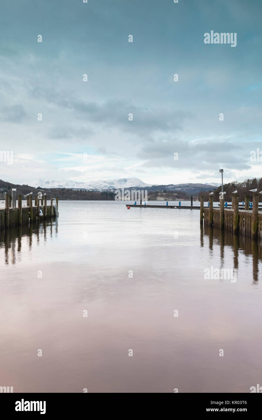 Lake Windermere Winter 2017 Stock Photo - Alamy