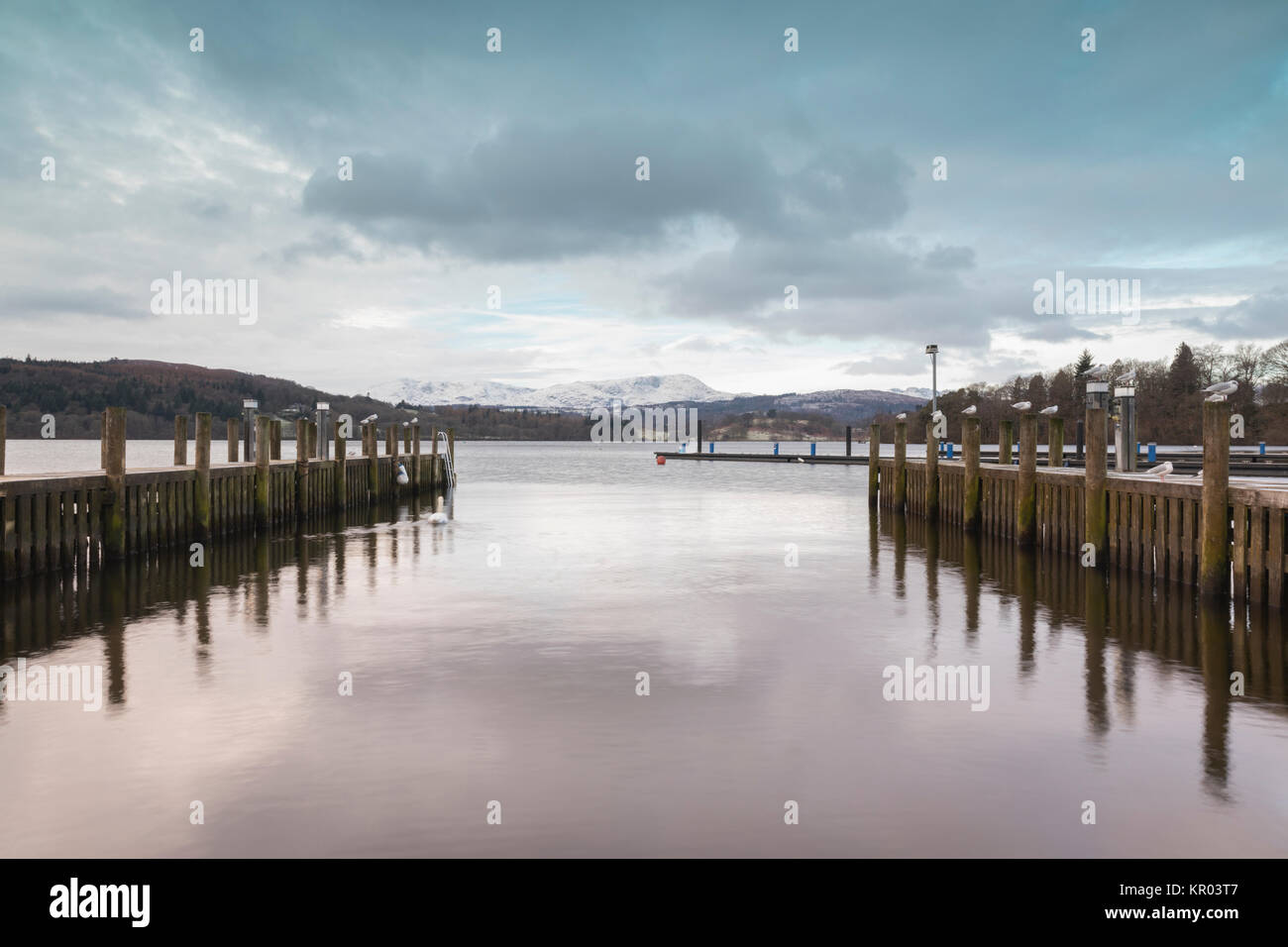 Lake Windermere Winter 2017 Stock Photo - Alamy