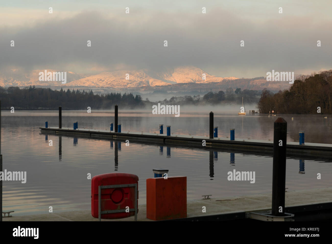Lake Windermere Winter 2017 Stock Photo - Alamy