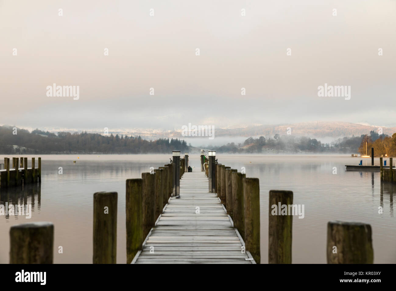 Lake Windermere Winter 2017 Stock Photo - Alamy