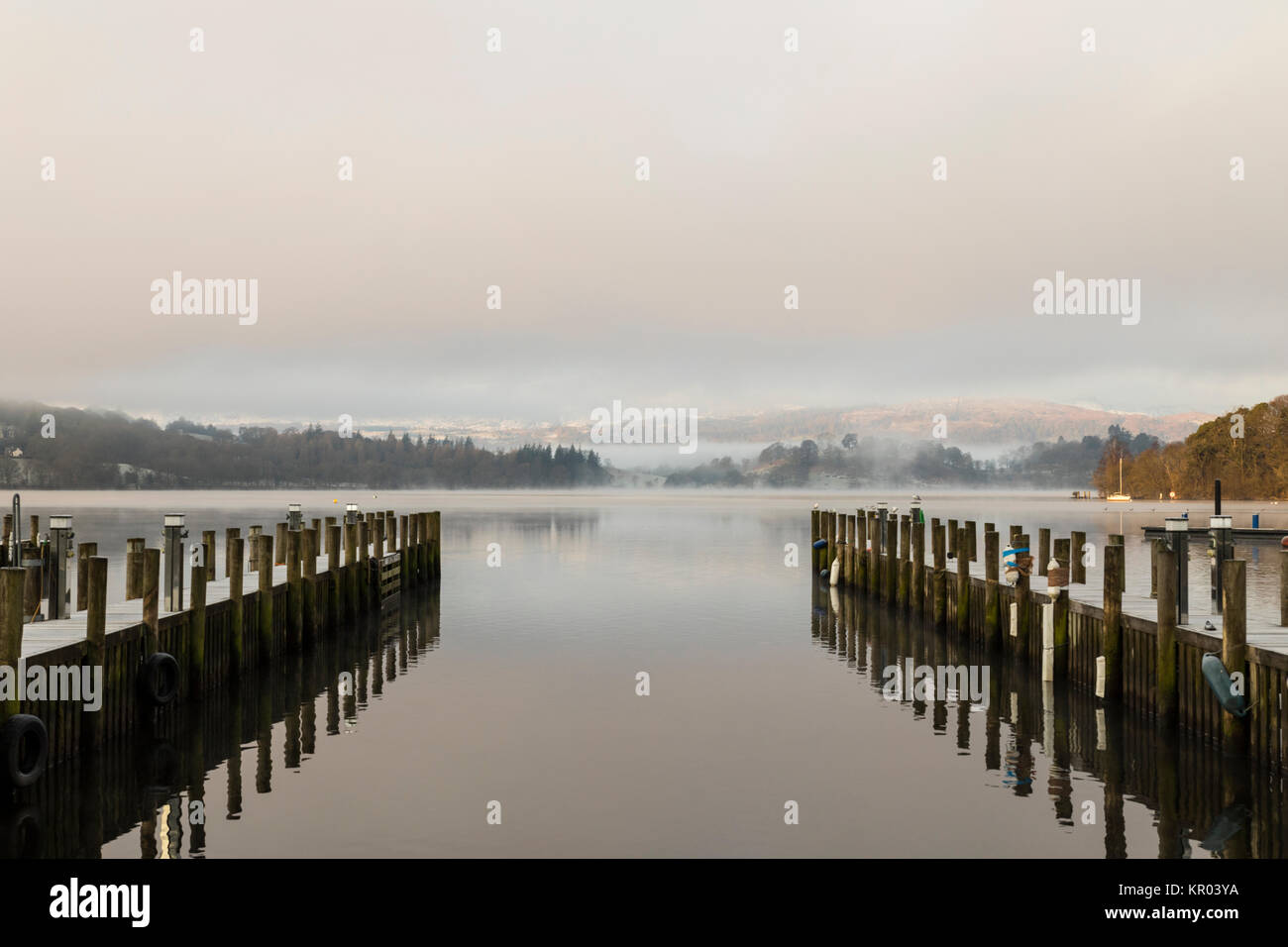 Lake Windermere Winter 2017 Stock Photo - Alamy