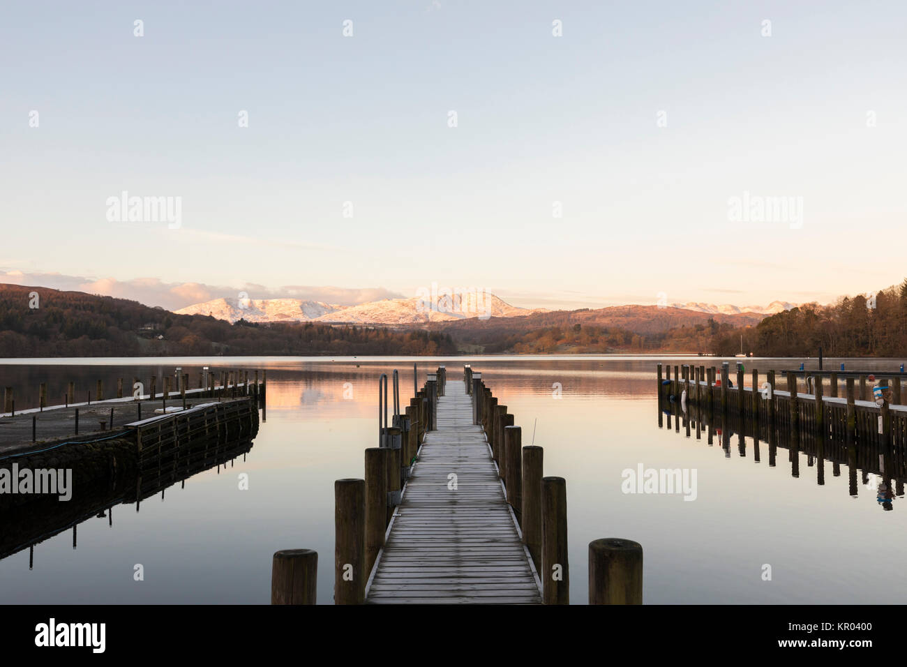 Lake Windermere Winter 2017 Stock Photo - Alamy