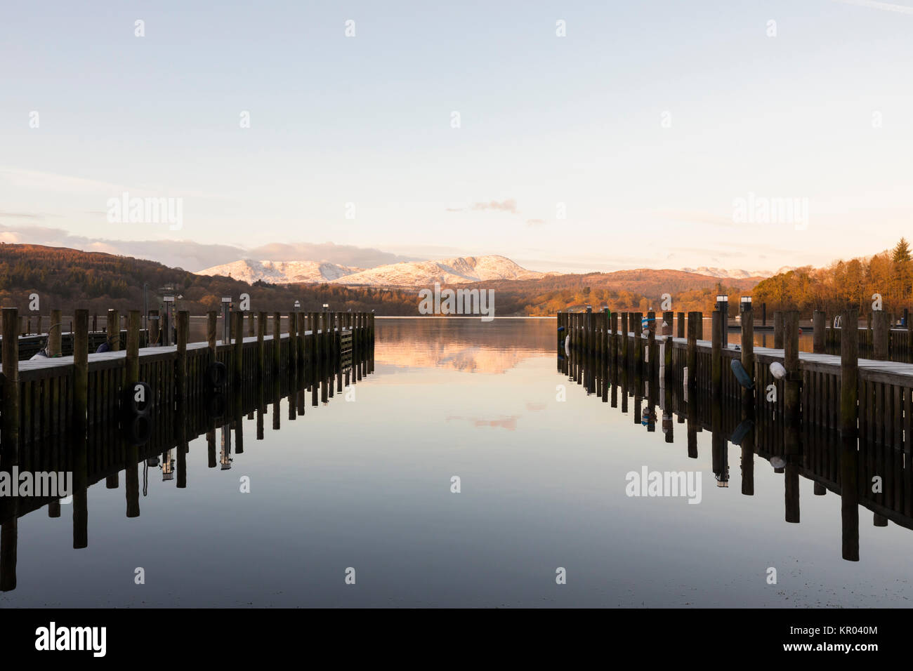Lake Windermere Winter 2017 Stock Photo - Alamy