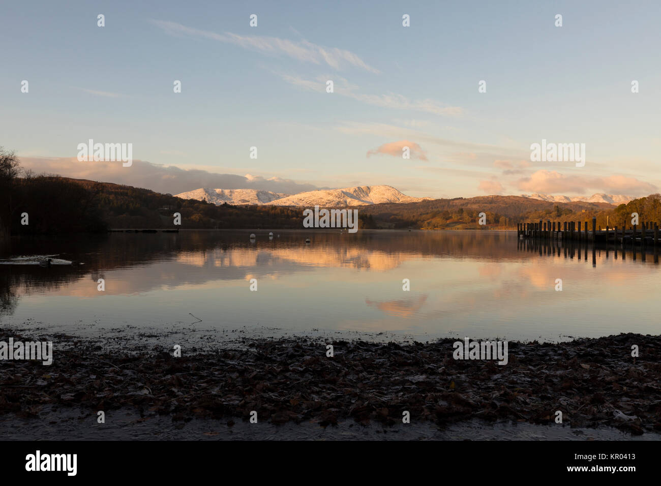Lake Windermere Winter 2017 Stock Photo - Alamy