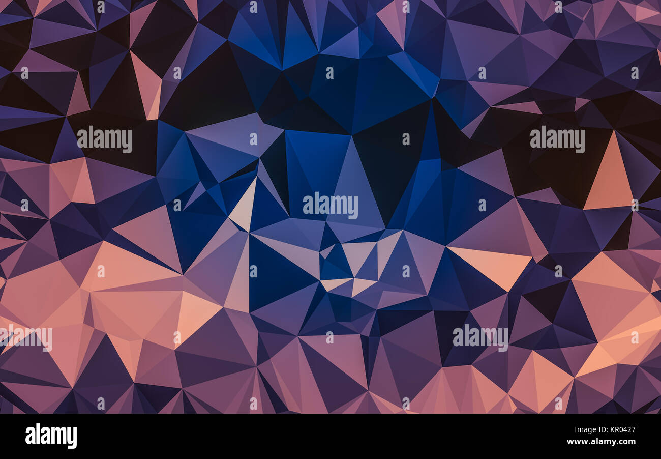Abstract low poly background, geometry triangle Stock Photo - Alamy