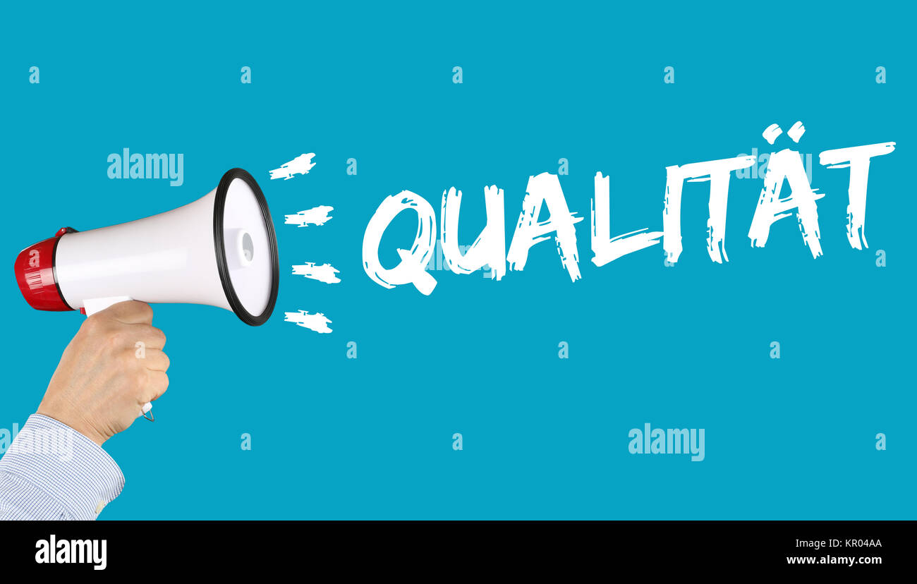 business concept with quality success qm quality management succeed ...