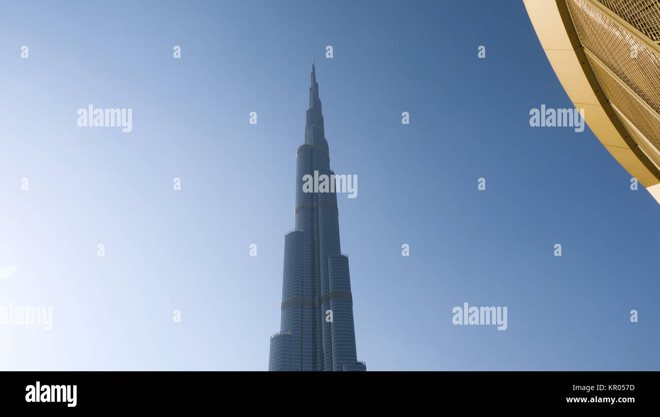 The tallest man made structure in the world at 828 hi-res stock ...