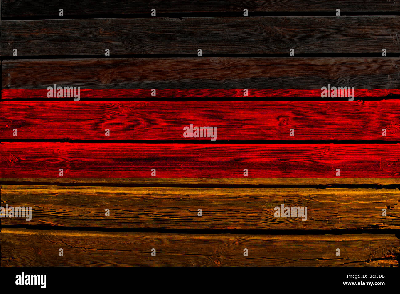 Flag of Germany on wood Stock Photo - Alamy