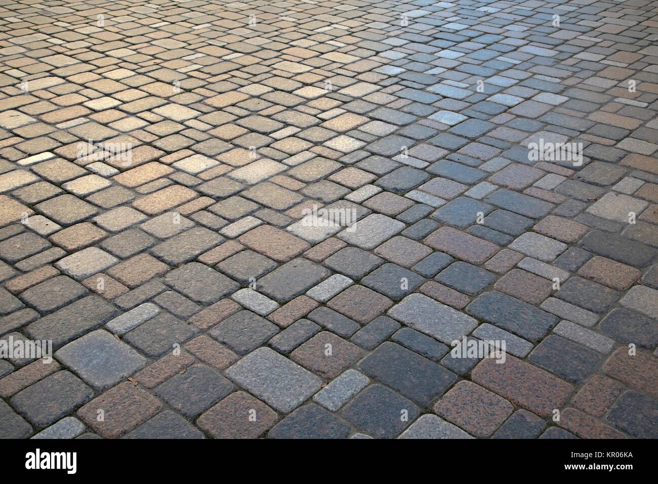 Stone Pavement Pattern Stock Photo - Alamy