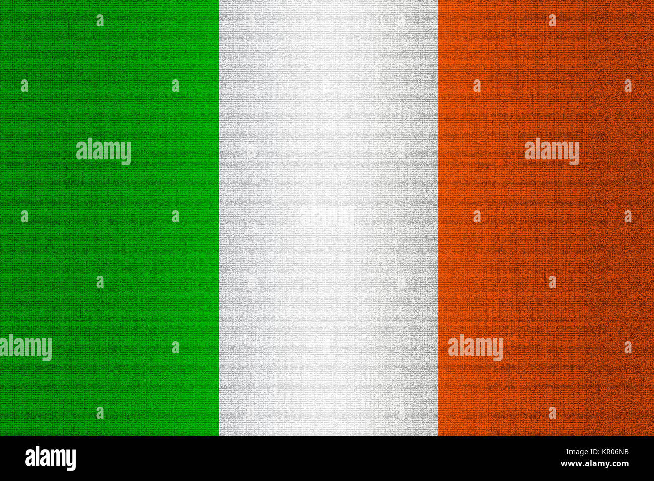 Flag of Ireland on stone Stock Photo - Alamy