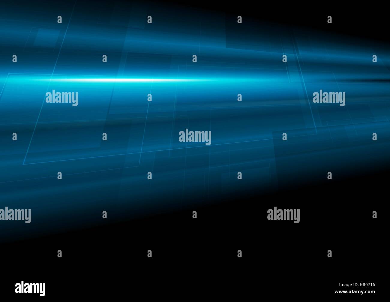 Dark blue tech motion abstract background Stock Photo - Alamy