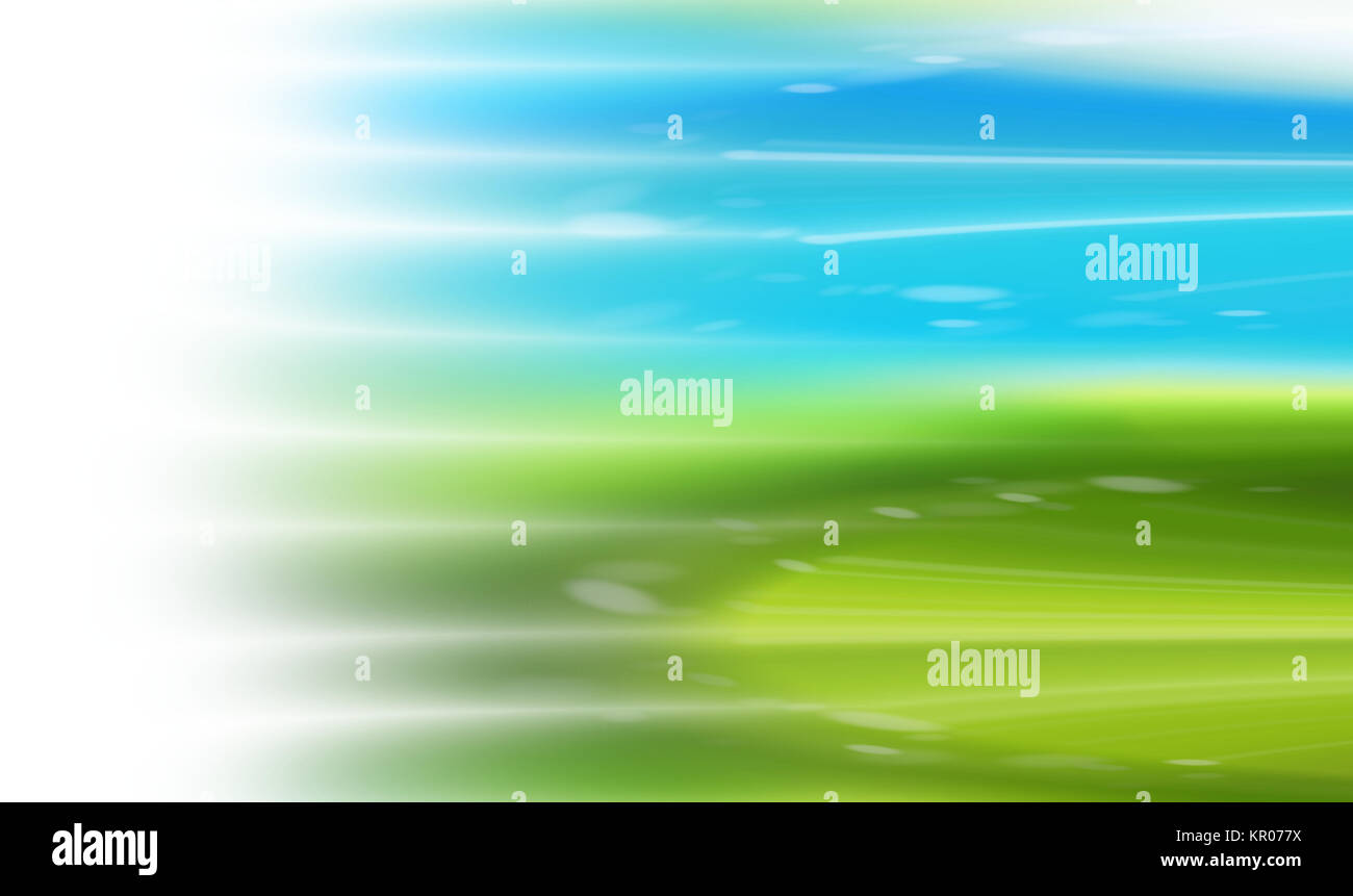 green ligh blue background nature friendly concept Stock Photo - Alamy
