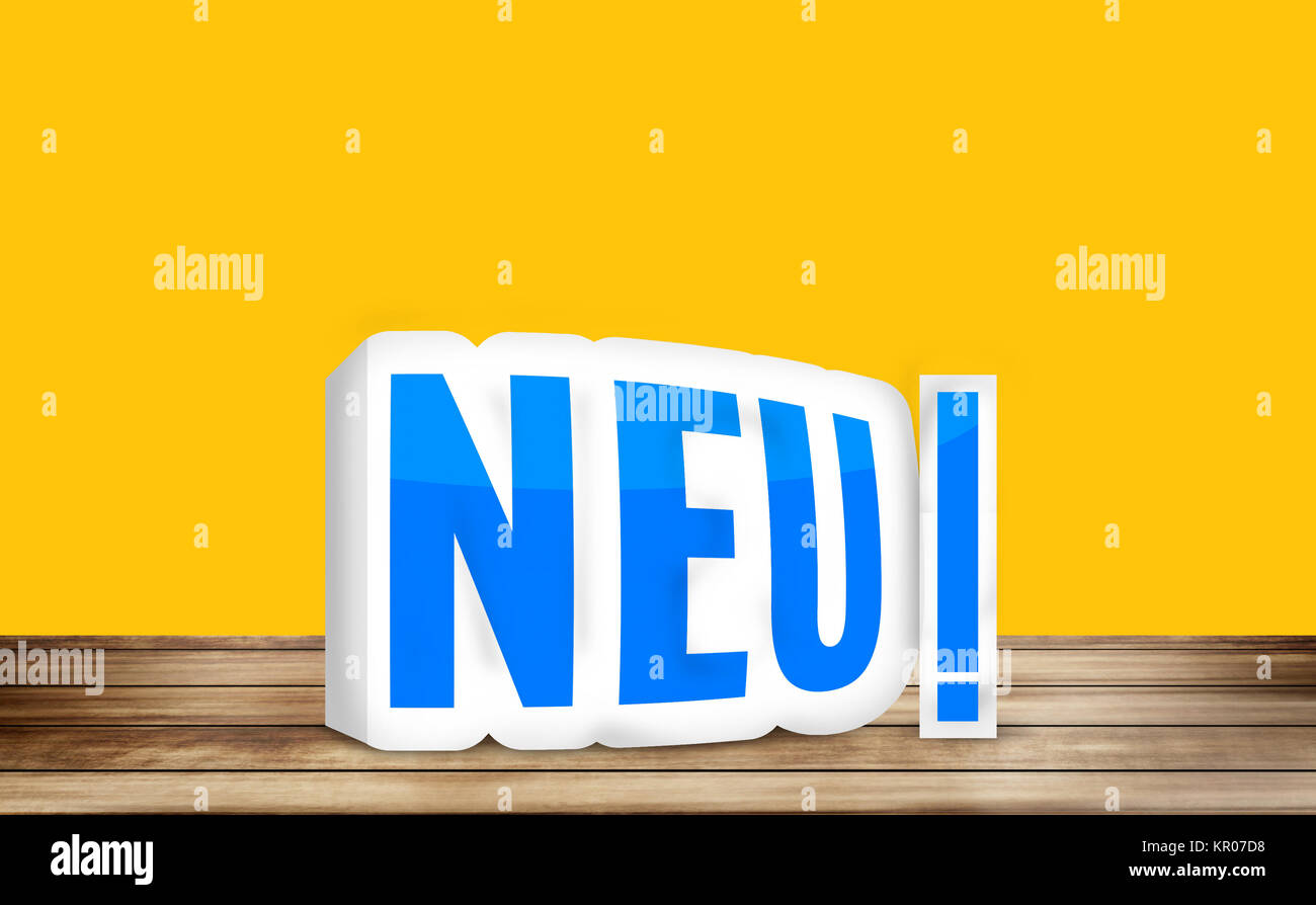 german language new 3D Stock Photo - Alamy