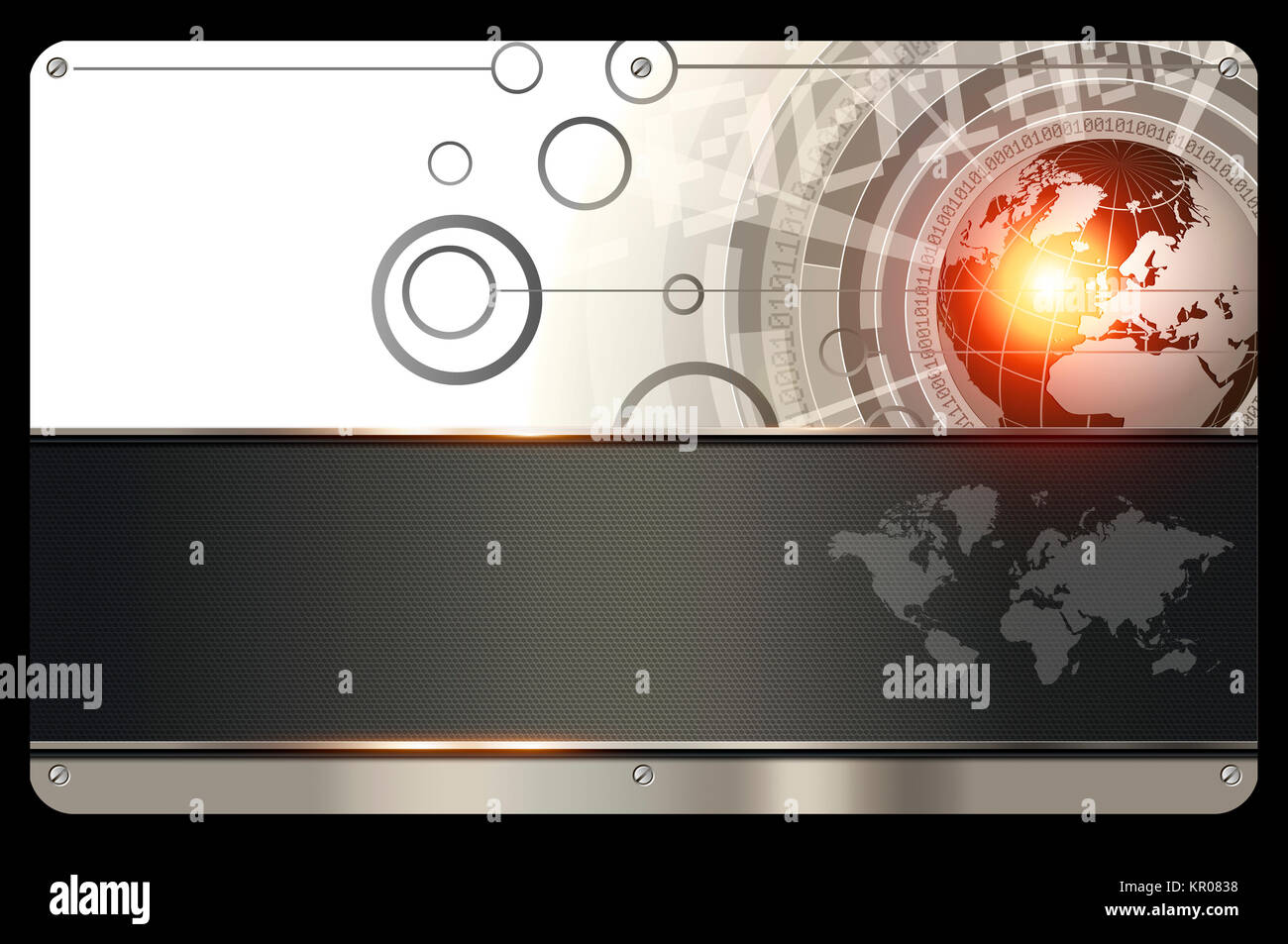 Futuristic background for the design of your business card Stock Photo ...