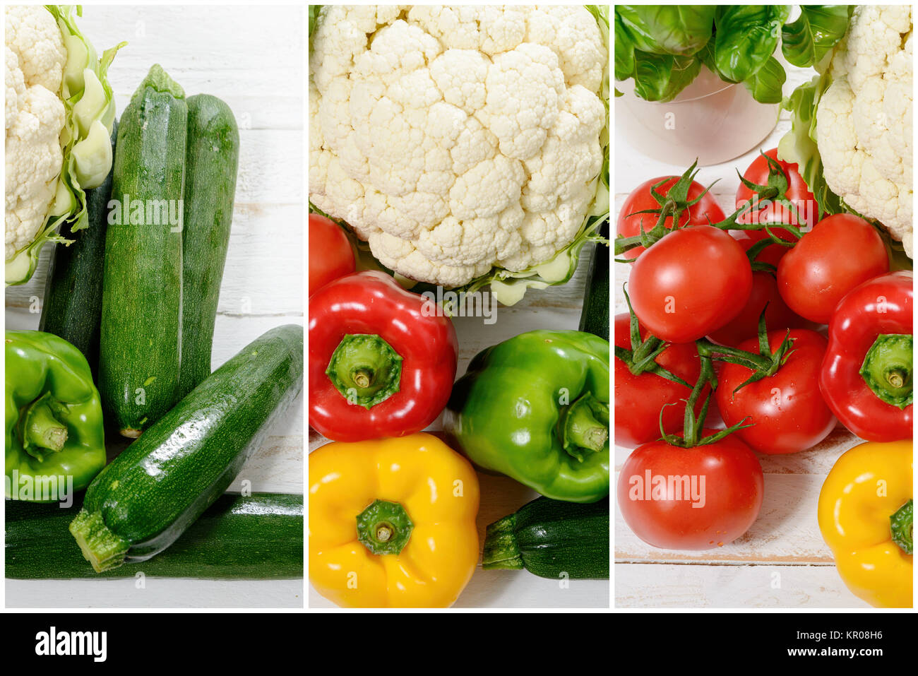 Assortment of fresh vegetables Stock Photo - Alamy
