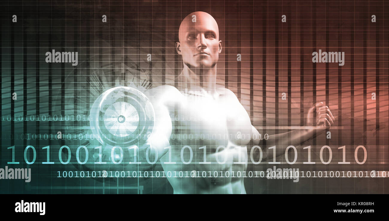 Empowered By Technology Stock Photo - Alamy