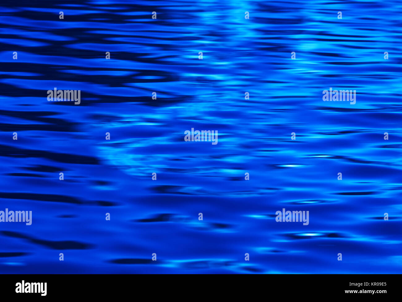 Horizontal blue fresh ocean water digital abstraction background Stock ...