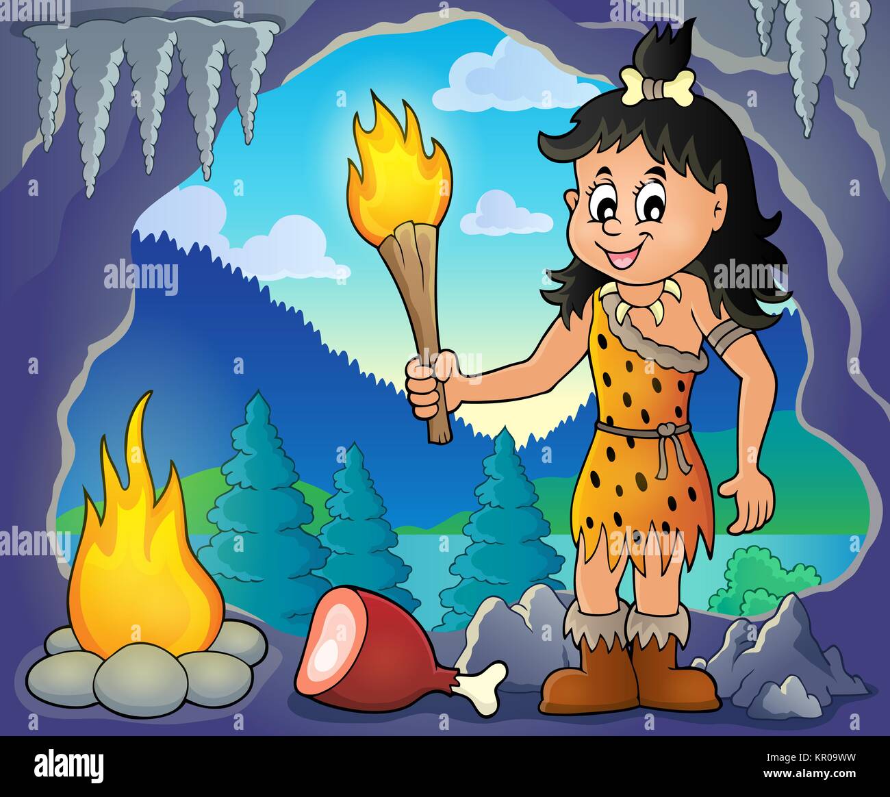 Cavewoman hi-res stock photography and images - Alamy