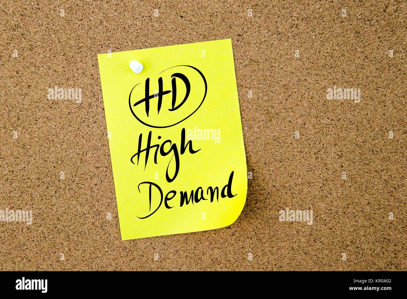 Business Acronym HD High Demand Stock Photo - Alamy